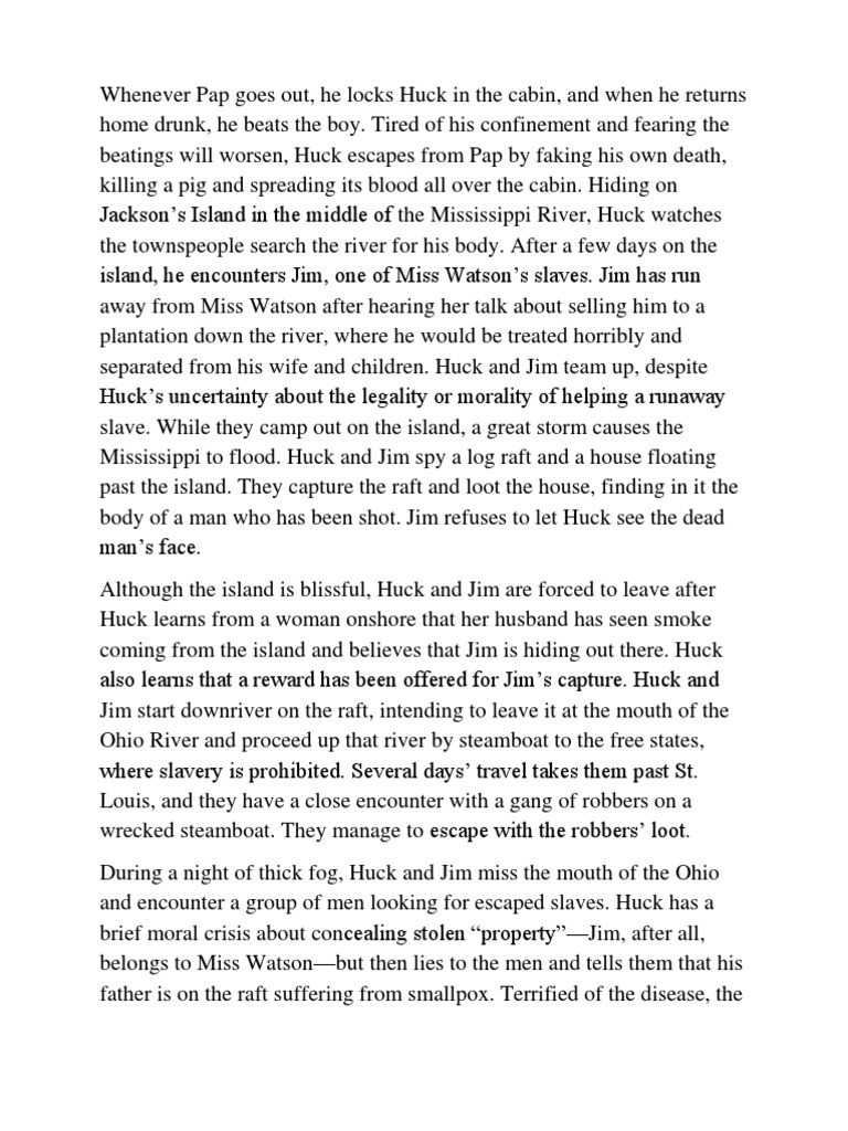 The Huckleberry Finn 2 | PDF