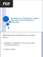Doh Health Programs (Maternal) | PDF | Pregnancy | Micronutrient