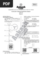 Aakash FTS 2024 | PDF | Chemistry | Applied And Interdisciplinary Physics