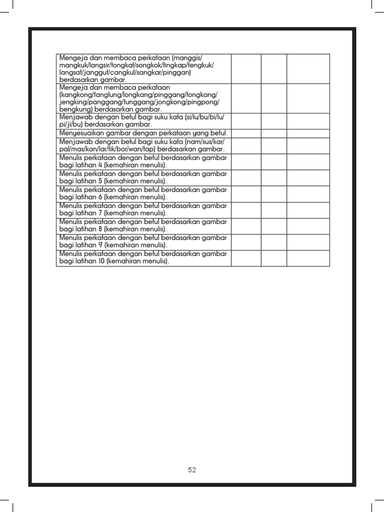 Modul Asas Literasi Bahasa Melayu-62 | PDF