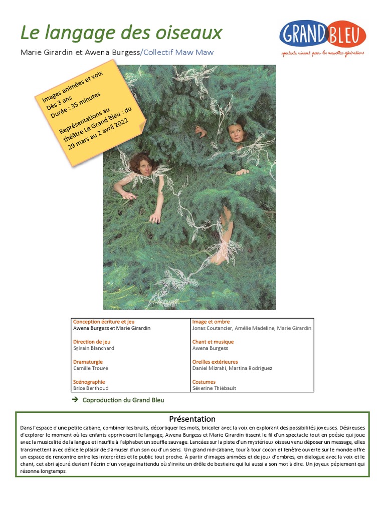 Exploration du langage des oiseaux | PDF | Nid