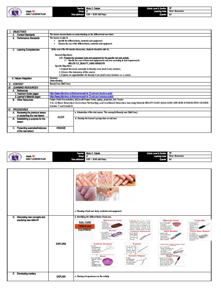 DLP-Format 2 | PDF | Nail (Anatomy) | Learning
