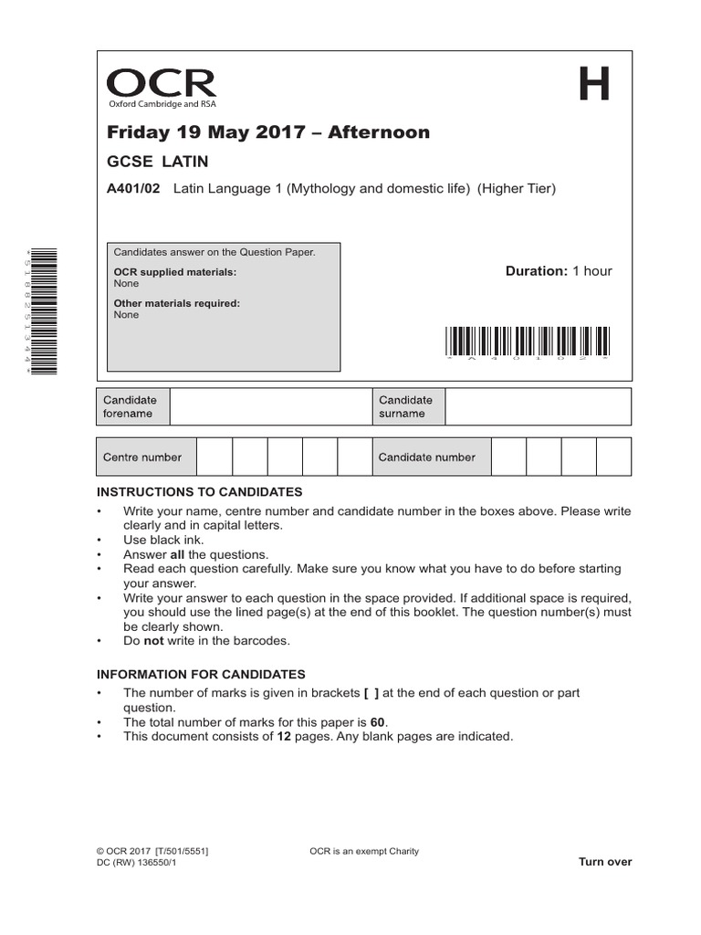 A401-02 QP June2017 | PDF