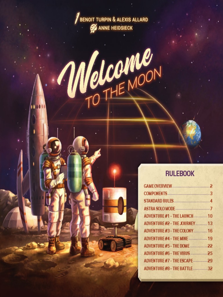 Welcome Moon Regles en | PDF