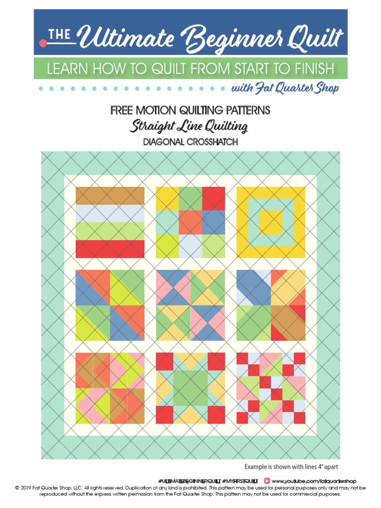 Free Motion Patterns | PDF | Decorative Arts