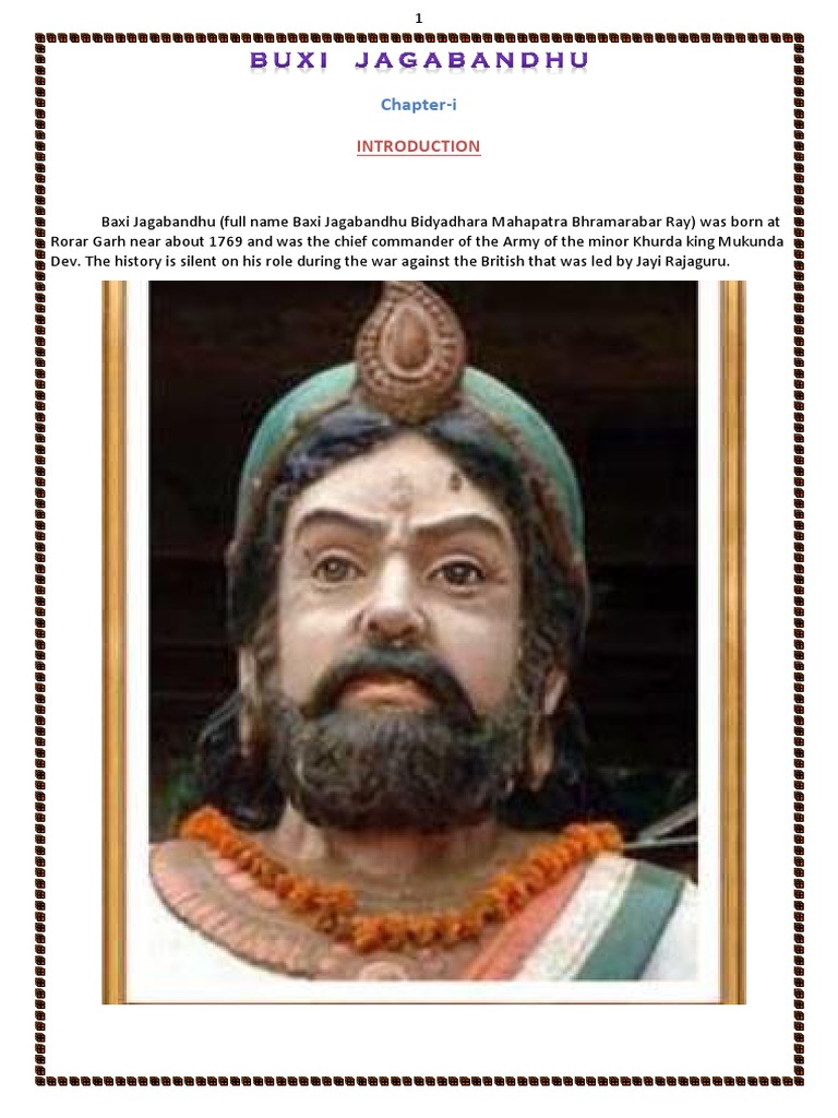 Buxi Jagabandhu | PDF Buxi Jagabandhu | PDF