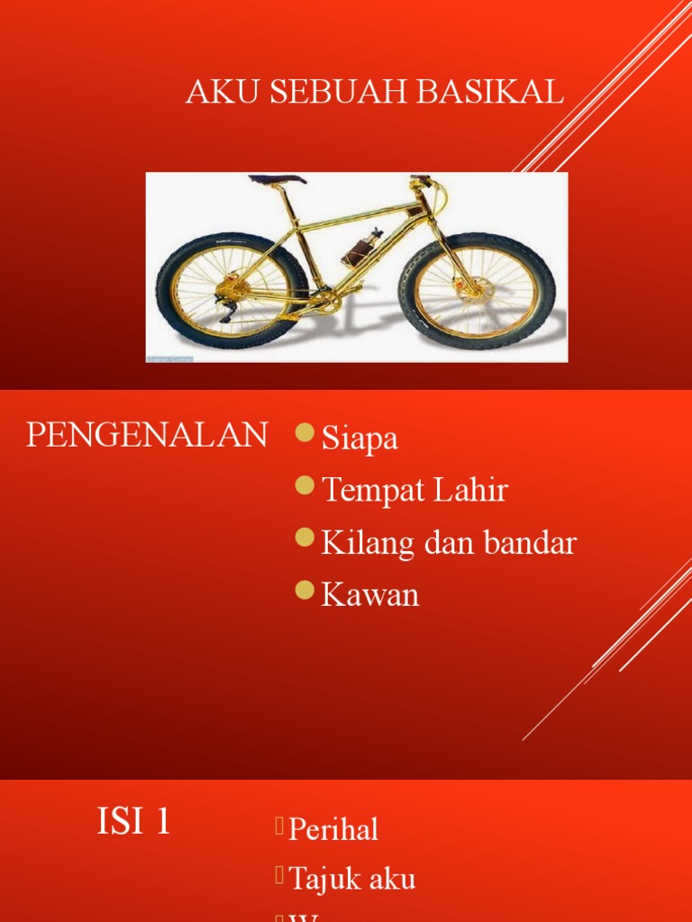 Aku Sebuah Basikal Pdf