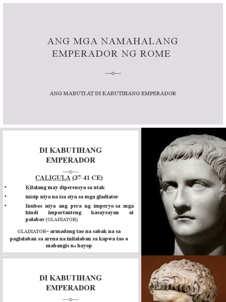 Mga Emperador NG Rome | PDF