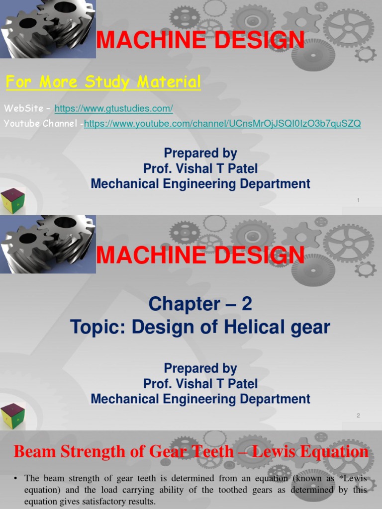 Helical Gear Design and Analysis | PDF | Gear | Materials Science