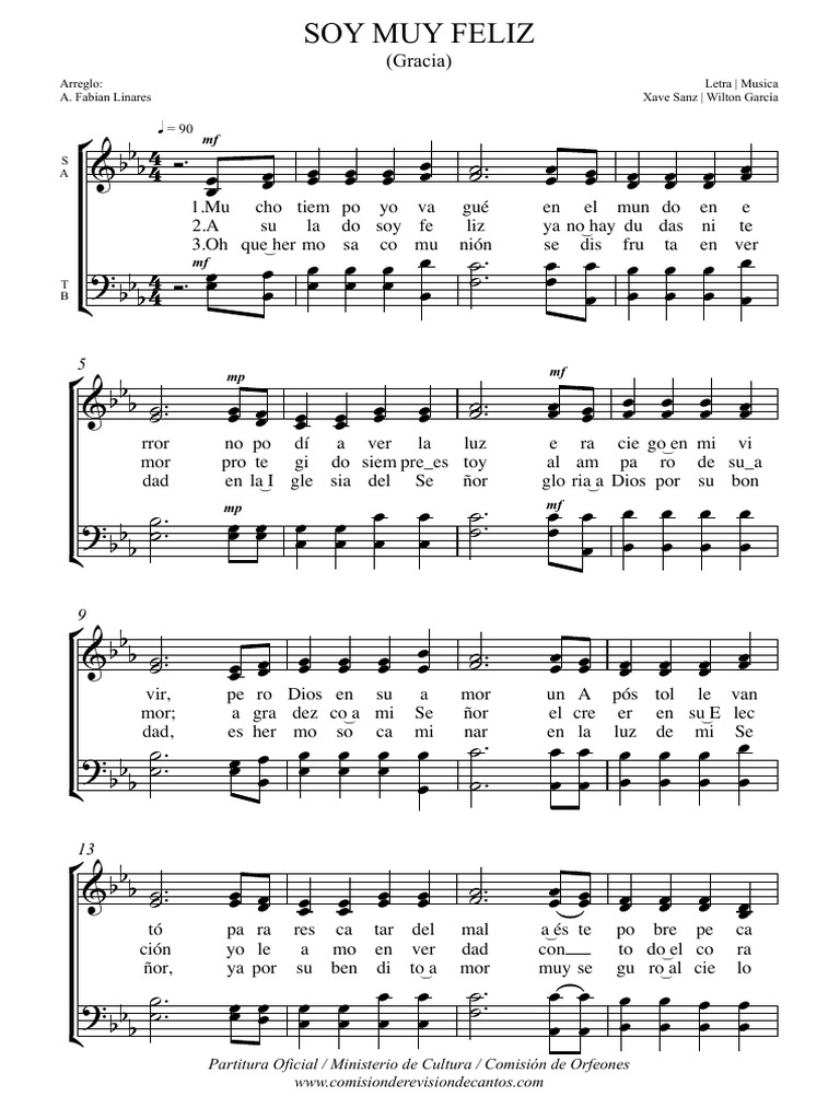 Soy Muy Feliz | PDF