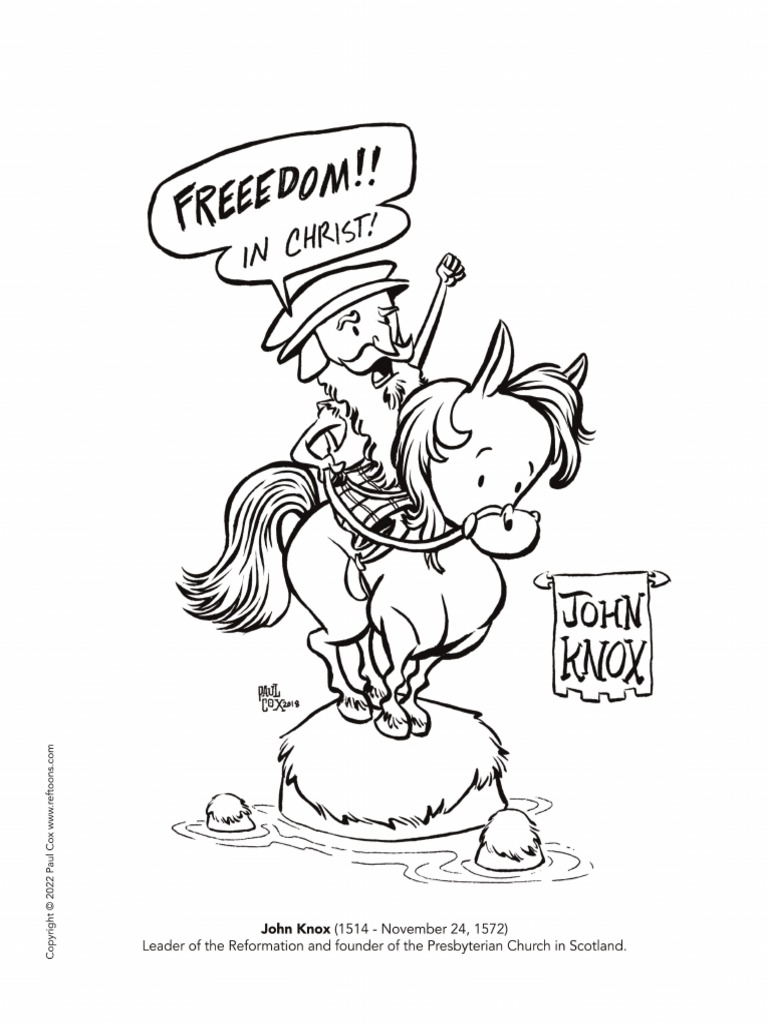 John Knox Coloring Page | PDF