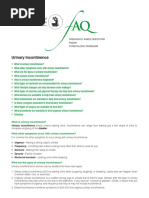Nursing Care Plan For Overflow Urinary Incontinence NCP | PDF | Urinary ...