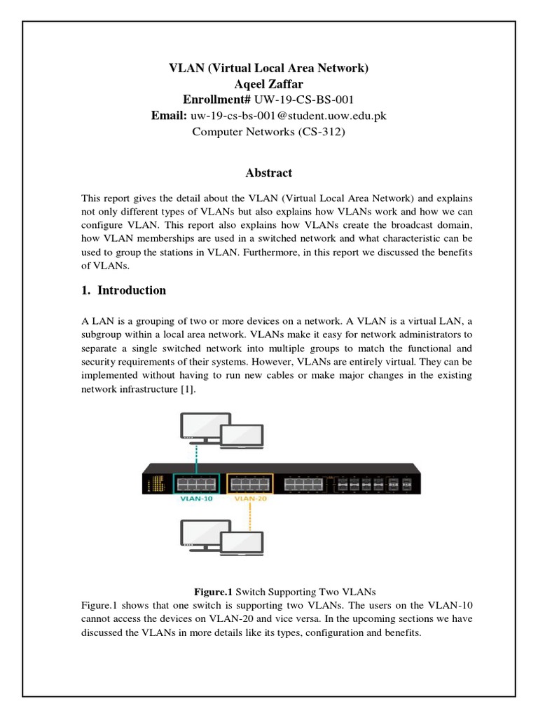 VLAN Assignment 02 | PDF | Computer Network | Network Switch