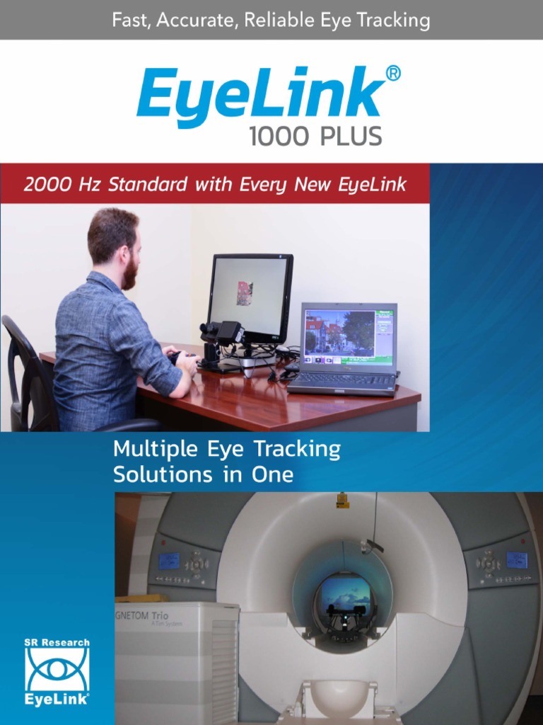EyeLink 1000 Plus Brochure | PDF | Mirror | Personal Computers