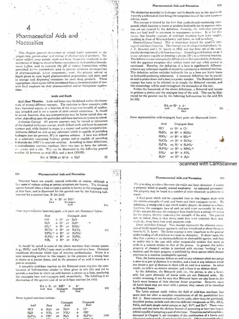 Pharmaceutical Aids and Necessities | PDF