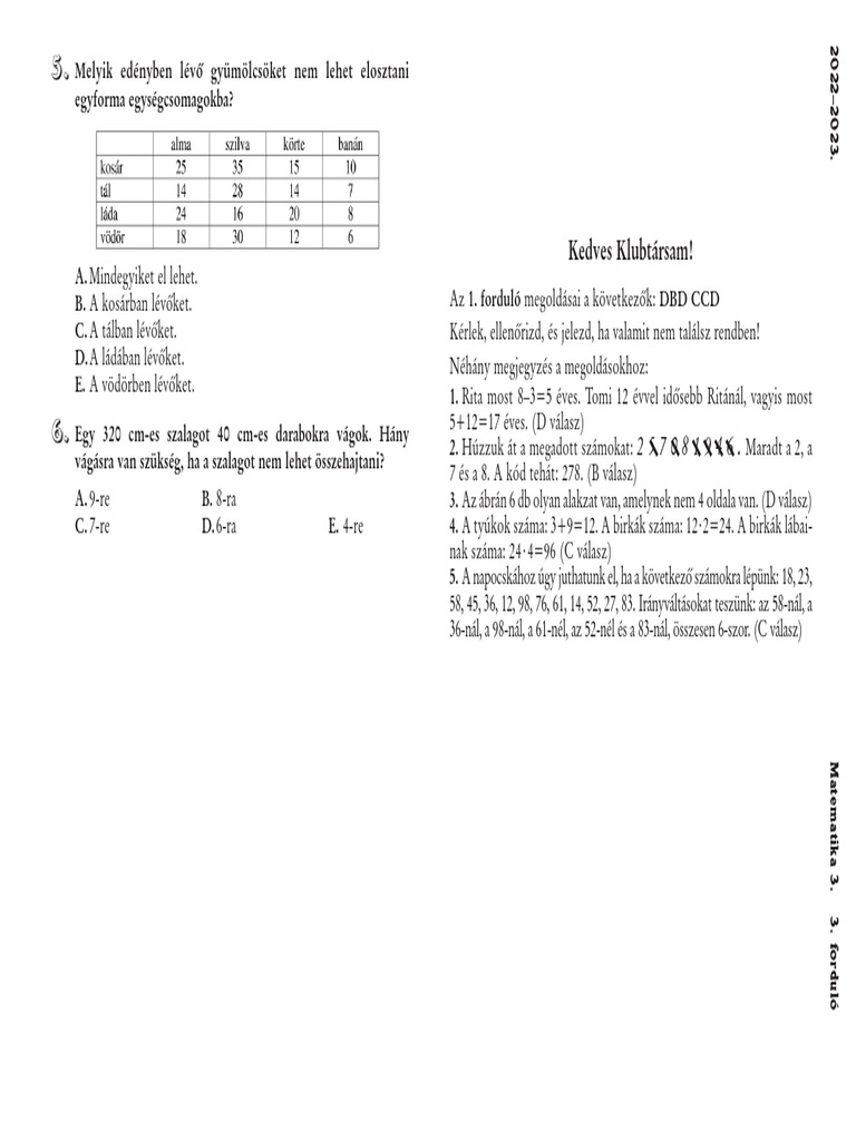 F3 Matek 3 | PDF