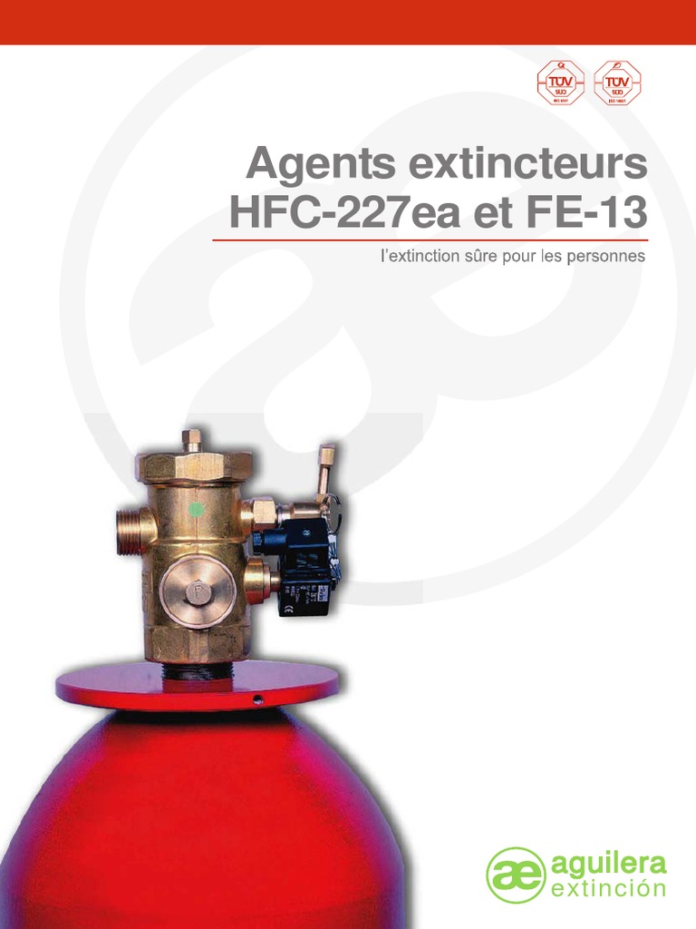 HFC-227ea et FE-13 : Agents extincteurs | PDF | Stockage de l'énergie