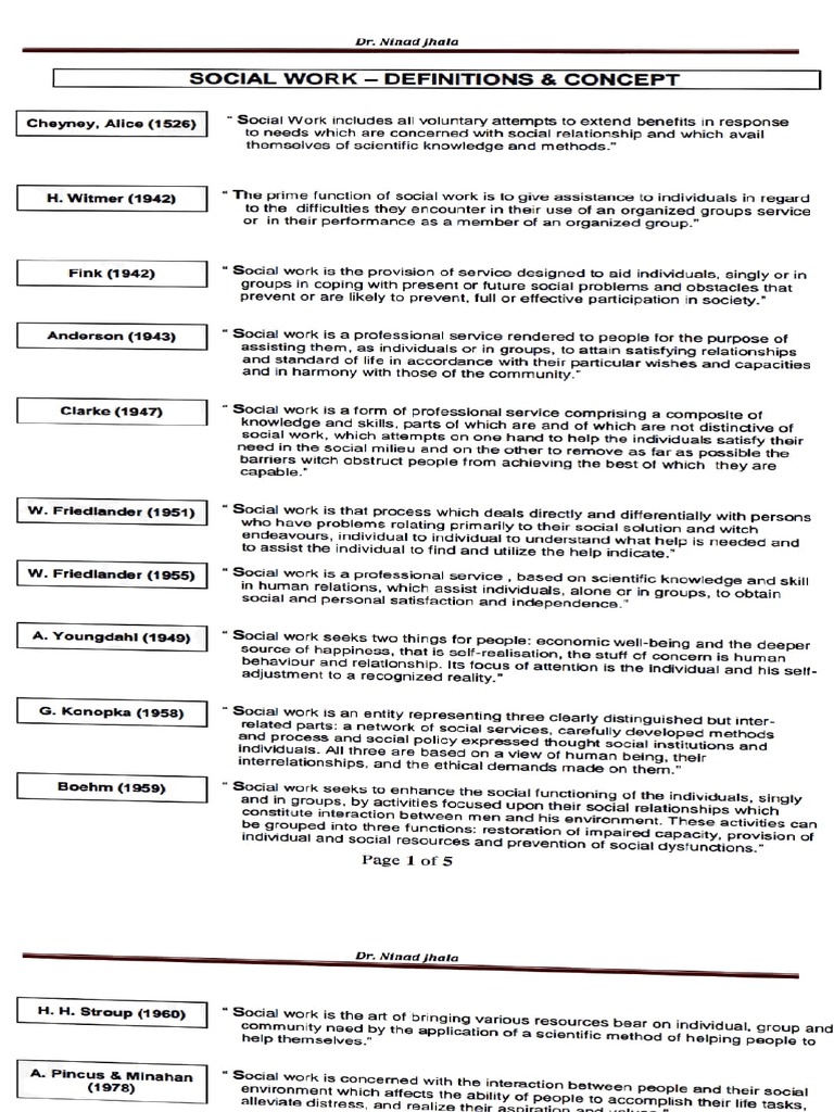 Social Work | PDF | Social Work | Psychology