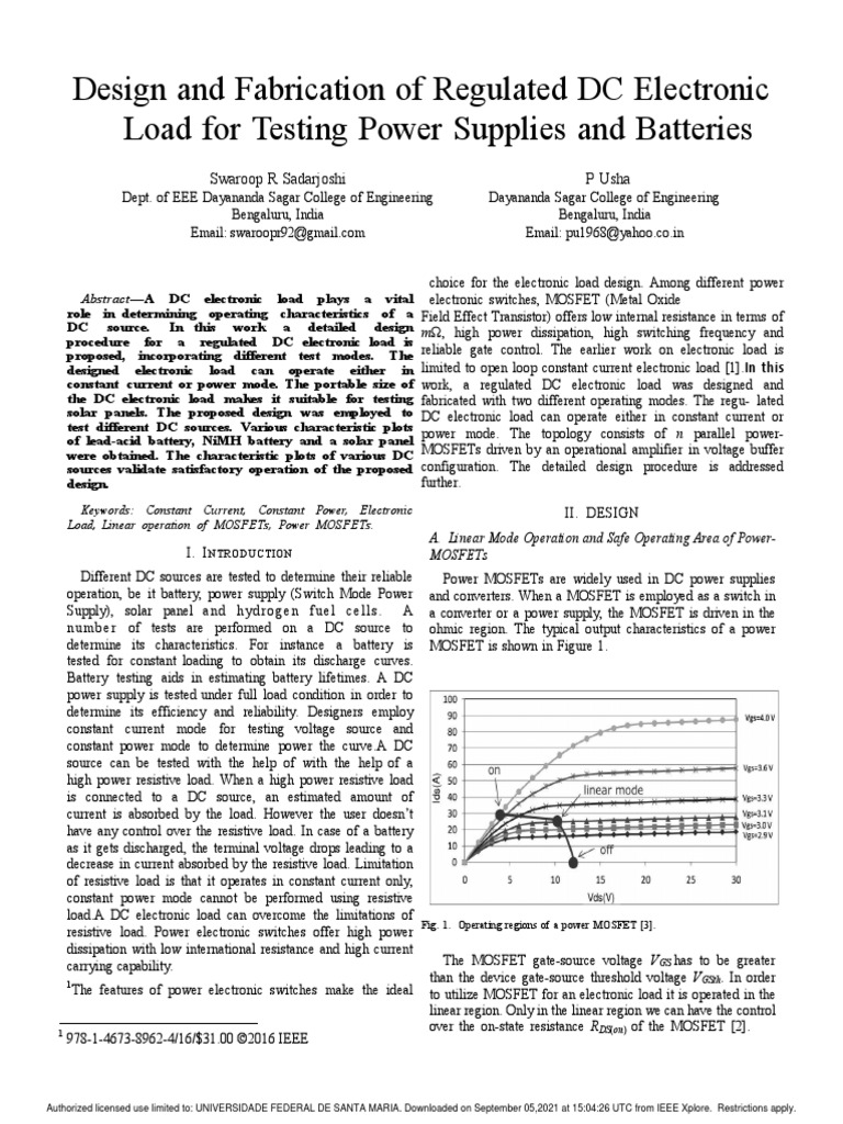 Design - and - Fabrication - of - Regulated - DC - Electronic - Load ...