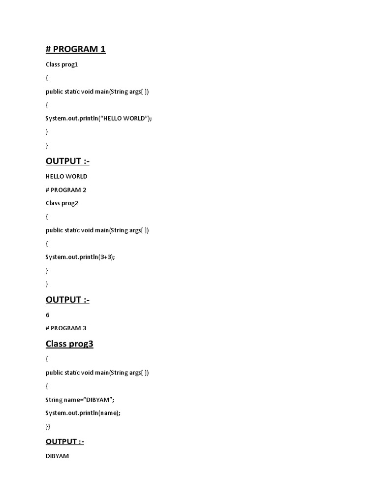 Program 1 | PDF | Software | Object Oriented Programming Program 1 | PDF | Software | Object Oriented Programming
