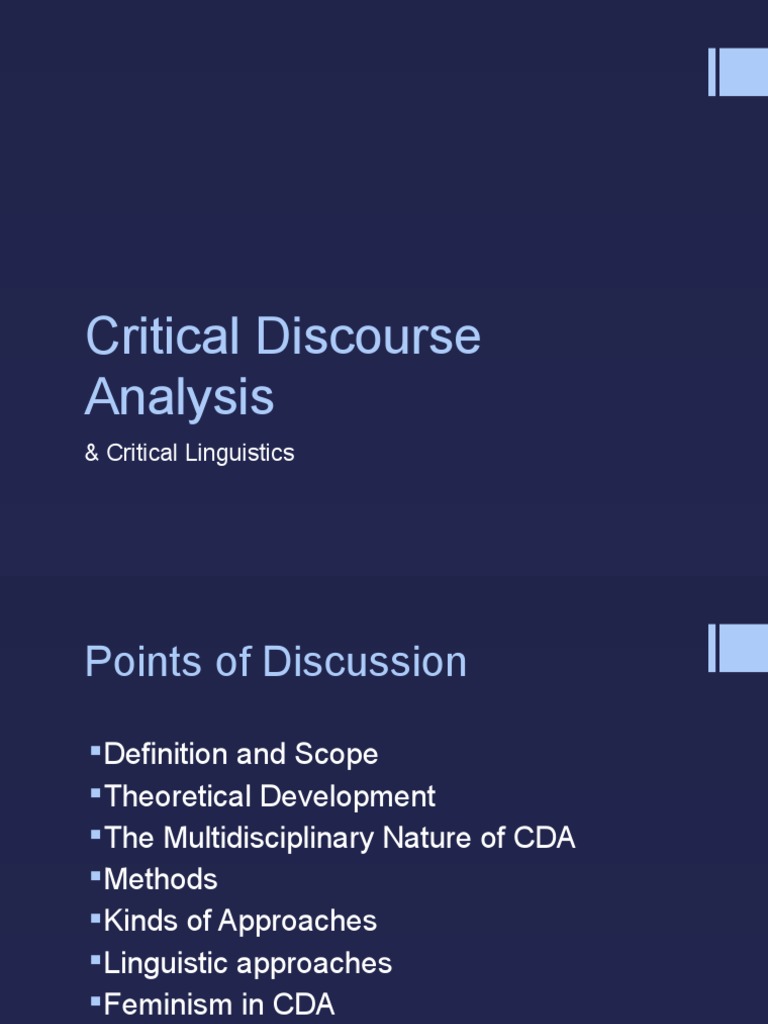 What and Scope CDA | PDF | Discourse | Science