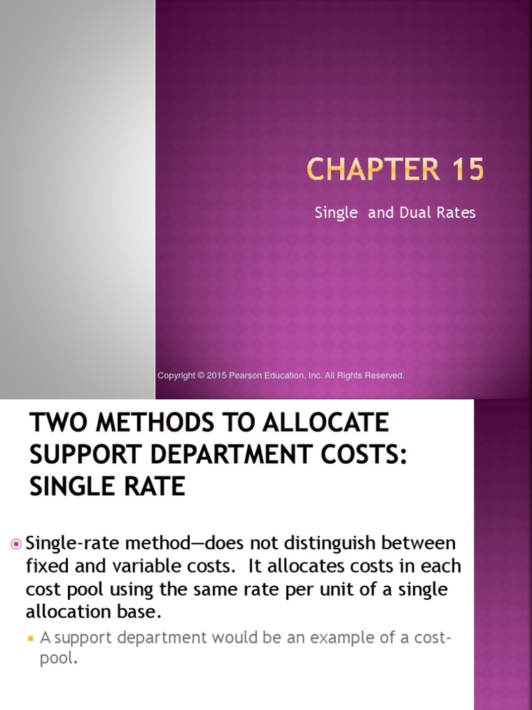 Lecture (Week 11) - Chapter 15 (Part II) | PDF | Management Accounting | Economies