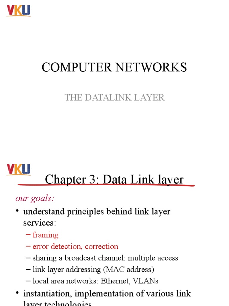 ComputerNetwork C3 en | PDF | Error Detection And Correction | Computer Network