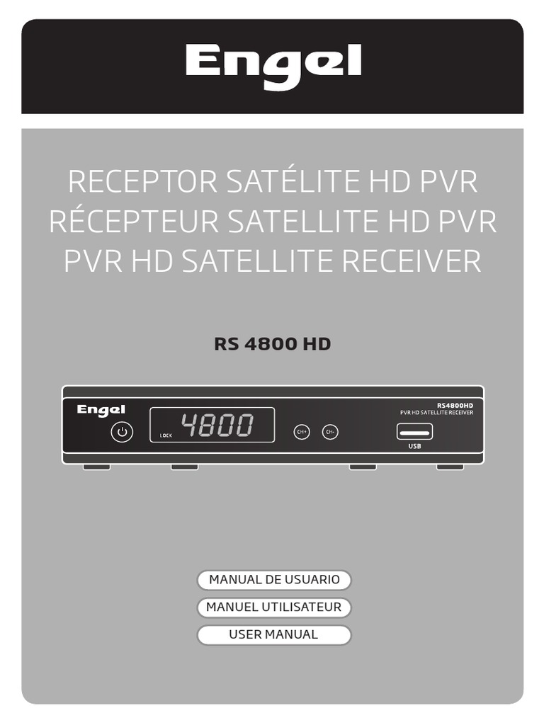 Engel RS4800HD Manual | PDF