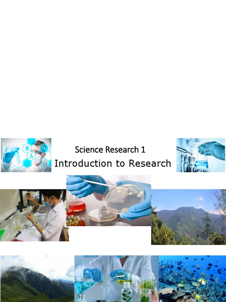 LM - Intro To Research Part 1 | PDF | Scientific Method | Knowledge