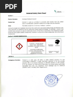 Cement Opc MSDS | PDF | Cement | Dermatitis