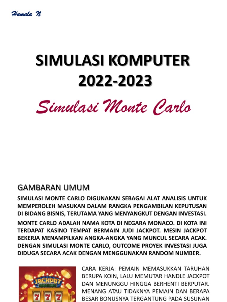 Simulasi Monte Carlo | PDF