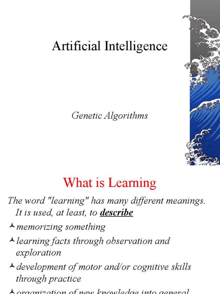 Ai Lect6 Genetic Pdf Genetic Algorithm Evolution