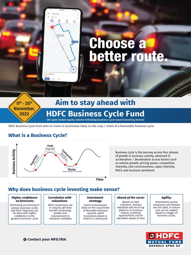 HDFC Business Cycle Fund NFO - Leaflet | PDF | Investing | Stocks
