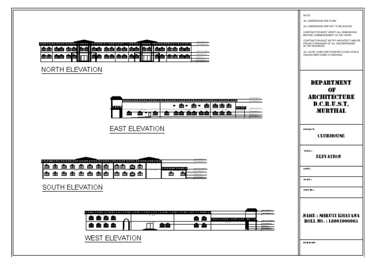 ELEVATION | PDF | Architectural Elements | City Of Brisbane