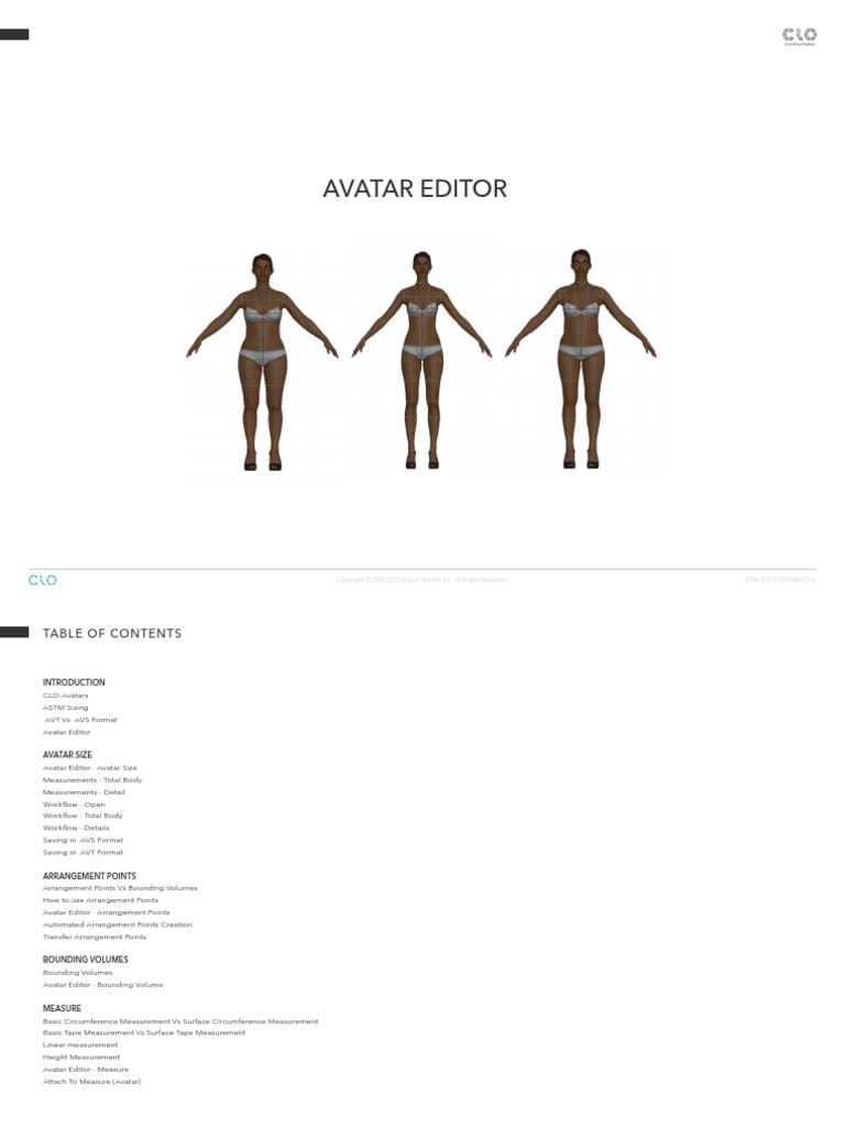 Guide CLO Avatar Editor 6.0 | PDF | Icon (Computing)