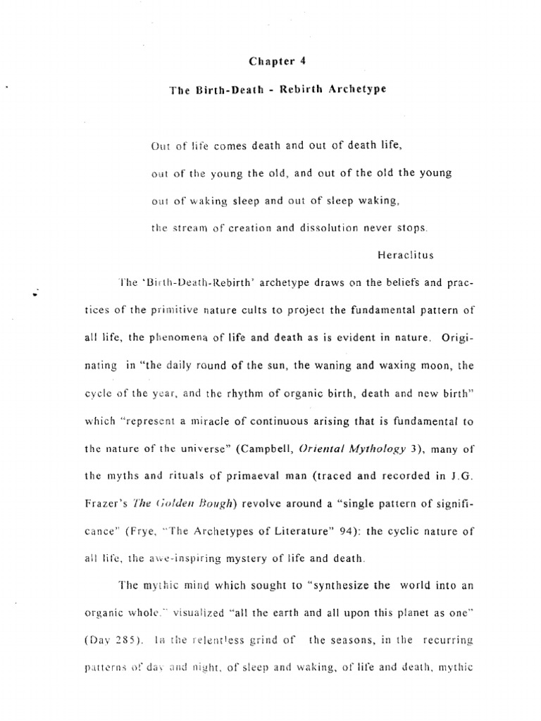 Death Rebirth Archetype | PDF | Dionysus