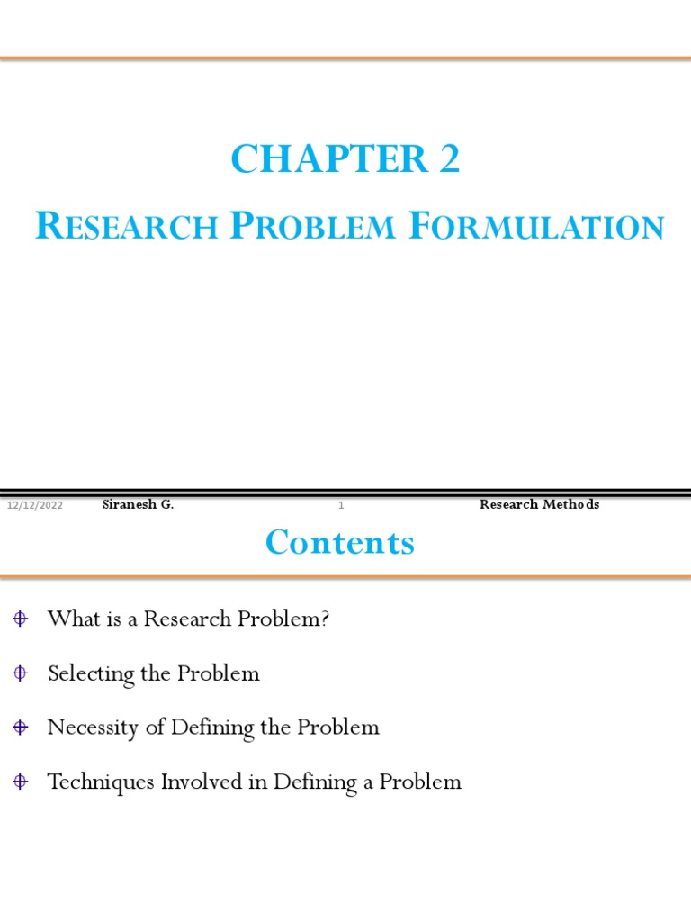 Research Method Chapter-2 | PDF | Experience | Question