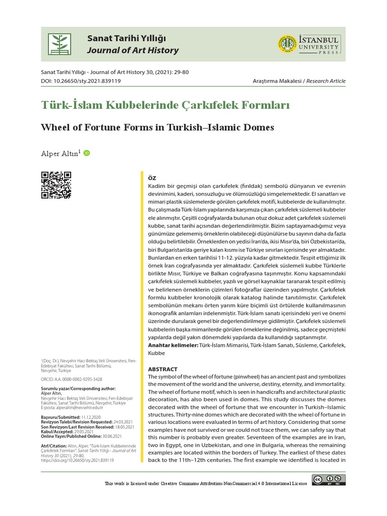 T RK - Slam Kubbelerinde Ark Felek Formlar (#839119) - 1442596 | PDF