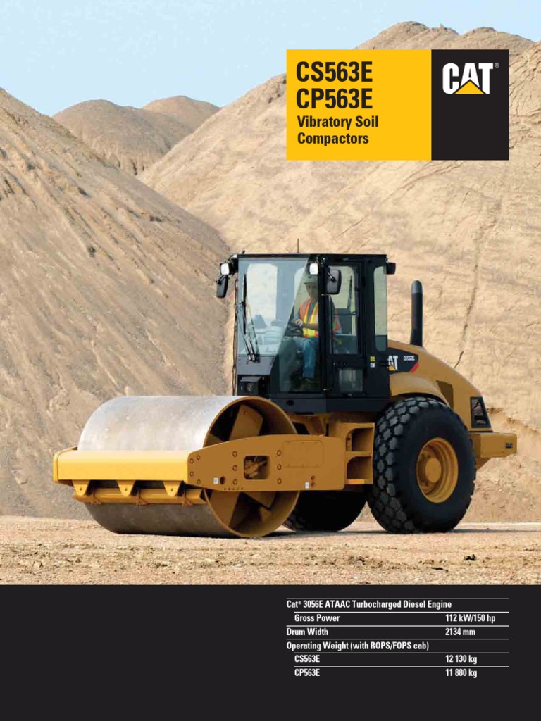 Cat CS563E | Download Free PDF | Brake | Bearing (Mechanical)