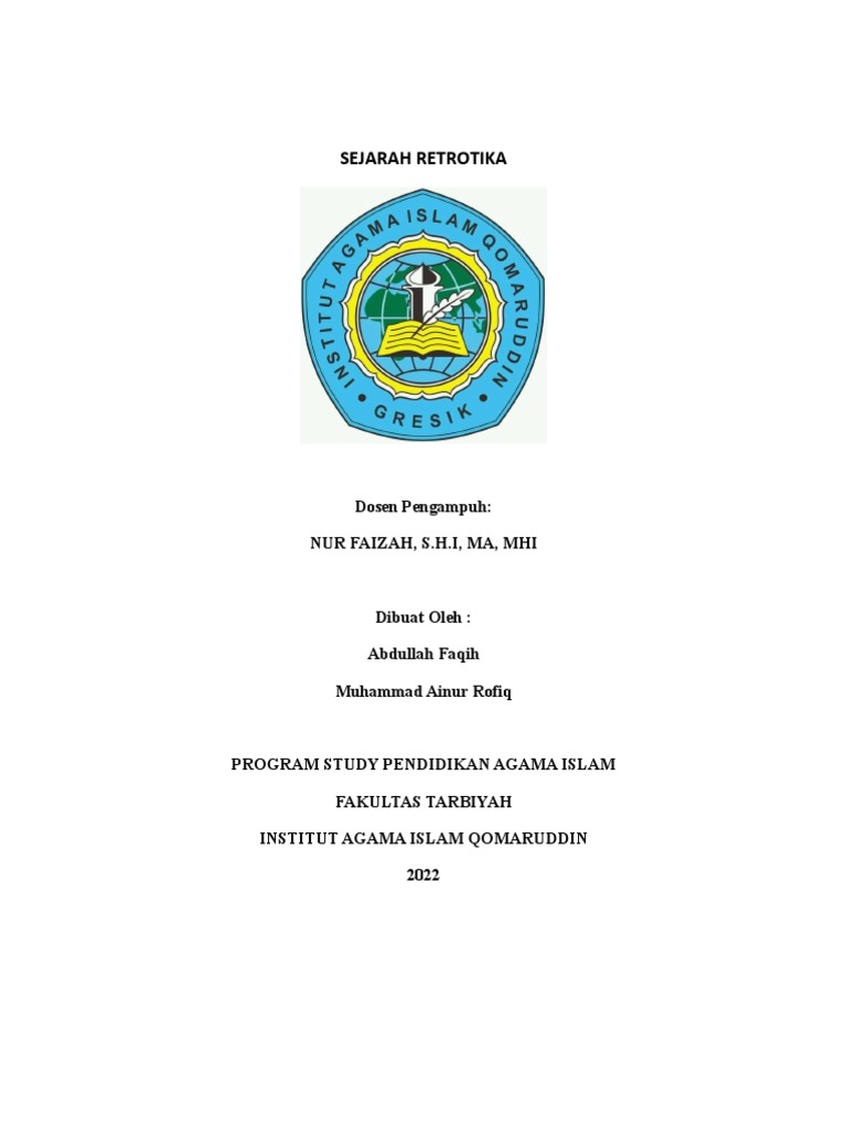 Sejarah dan Perkembangan Retrotika | PDF