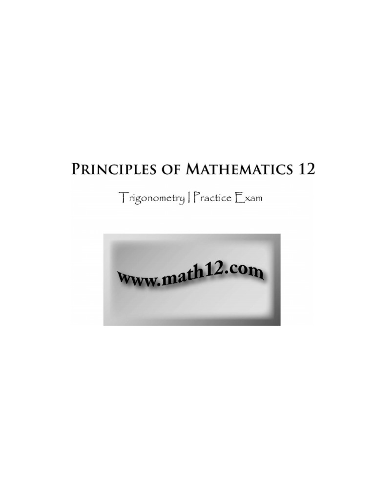 Trig 1 Entirety | PDF