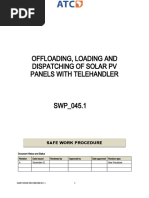 SOP Container Loading and Unloading | PDF | Forklift | Stevedore