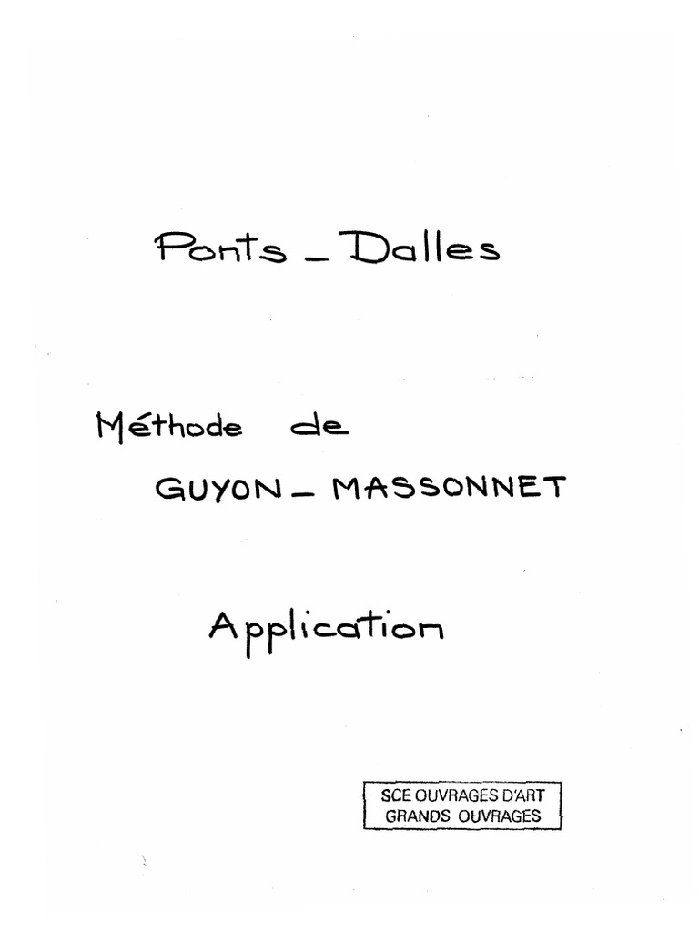 Guyon Massonnet | PDF