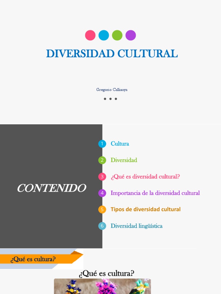 Diversidad Cultural | PDF | Conocimiento