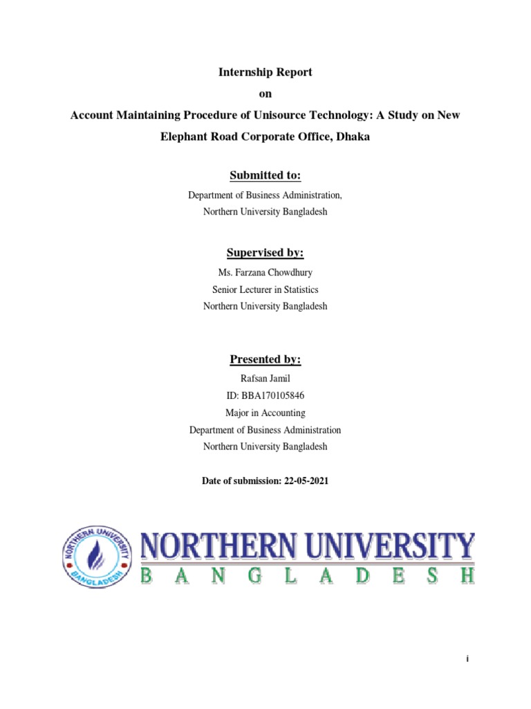 Sample Report Supervised by FC Madam | PDF | Balance Sheet | Debits And ...