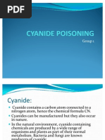 Cyanide Poisoning Presentation | PDF | Cyanide | Chemical Compounds