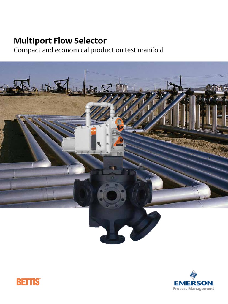 Bettis Multiport Flow Selector Flier Pdf Valve Manufactured Goods