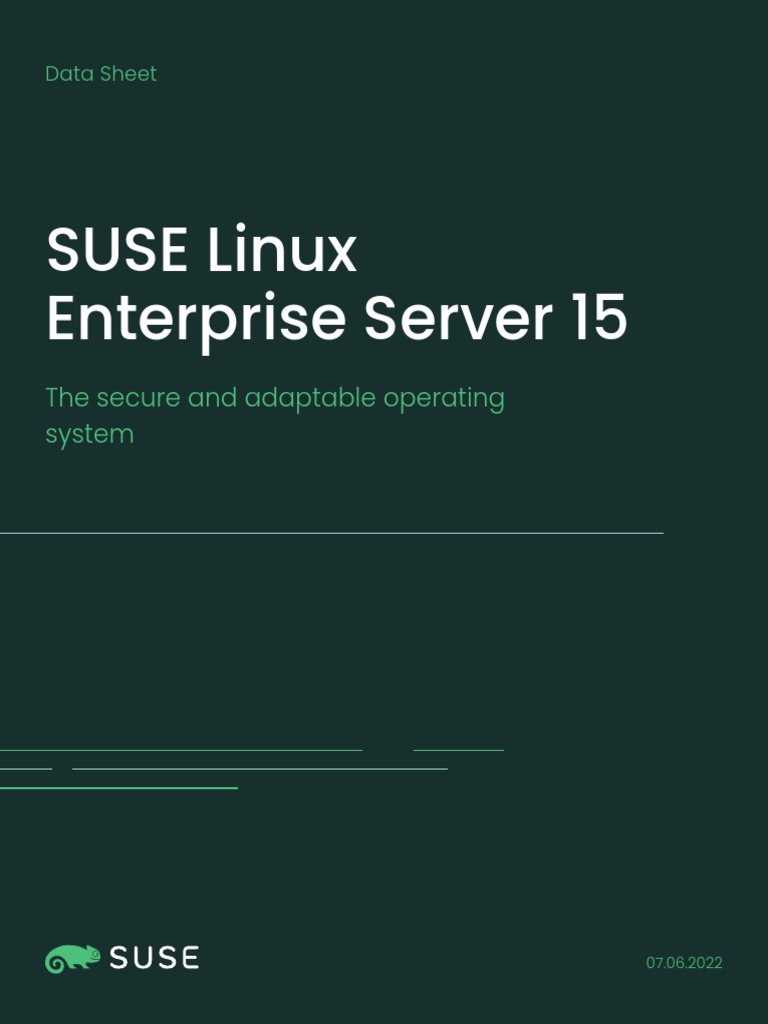 Suse Linux Enterprise Server Ds | PDF | Cloud Computing | Linux