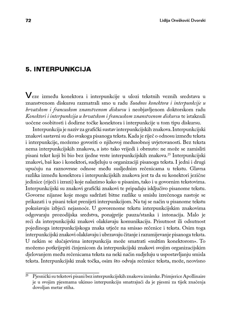 Interpunkcija | PDF