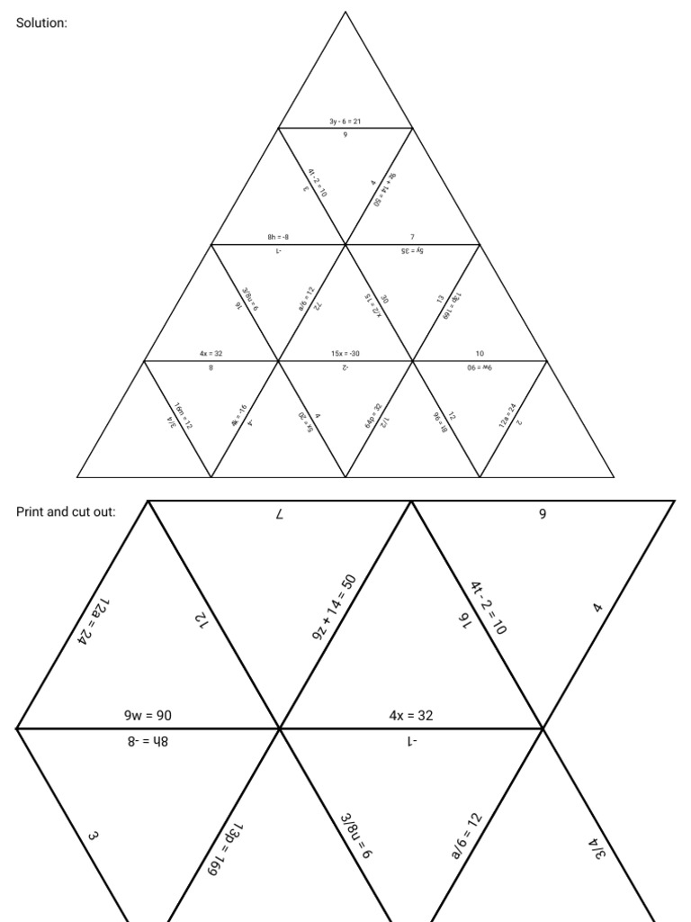 Math Equation Solutions Guide | PDF